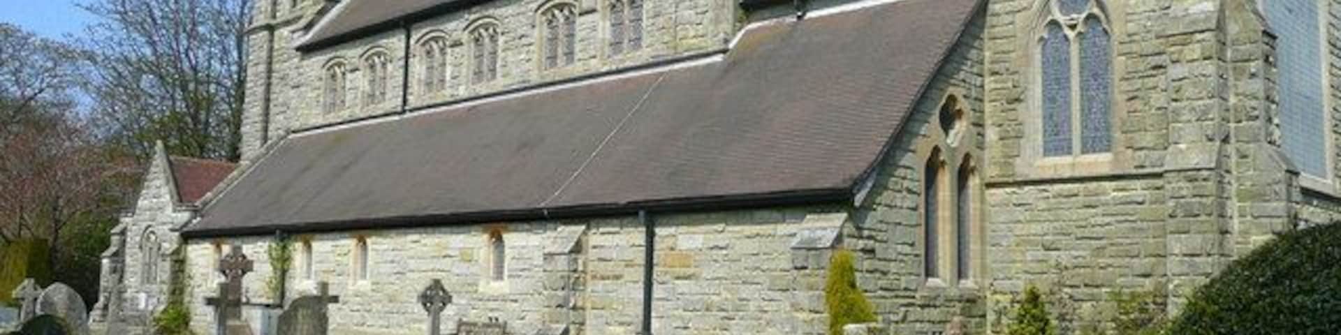 St Leonard's parish church, Turners Hill, West Sussex, seen from the southeast