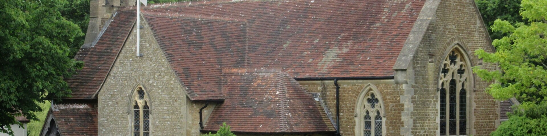 St John the Evangelist's Church, Old Kiln Lane, Churt, Borough of Waverley, Surrey, England.