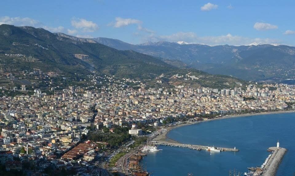 Overview over east Alanya!
