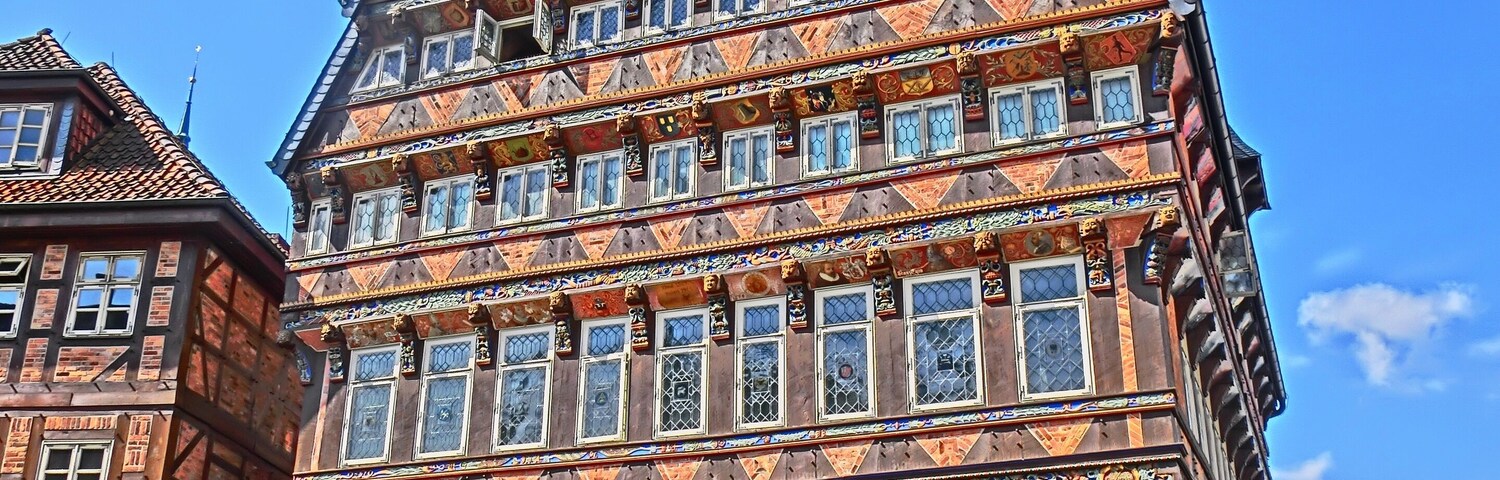 Knochenhaueramtshaus auf dem Marktplatz in Hildesheim