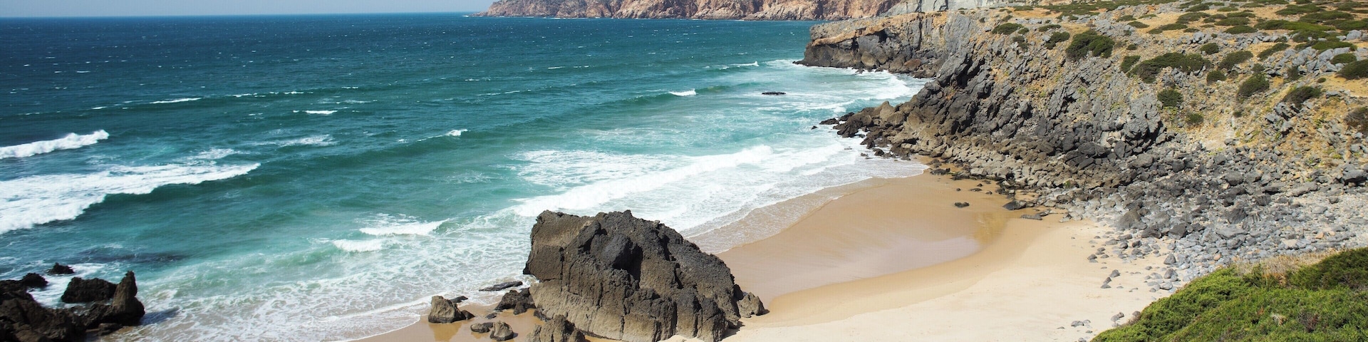 Visited this place on my 22nd birthday in september 2016. It was a beautiful day, just a little bit windy. Cabo da Roca is just around the corner, which is the most western point of continental europe.