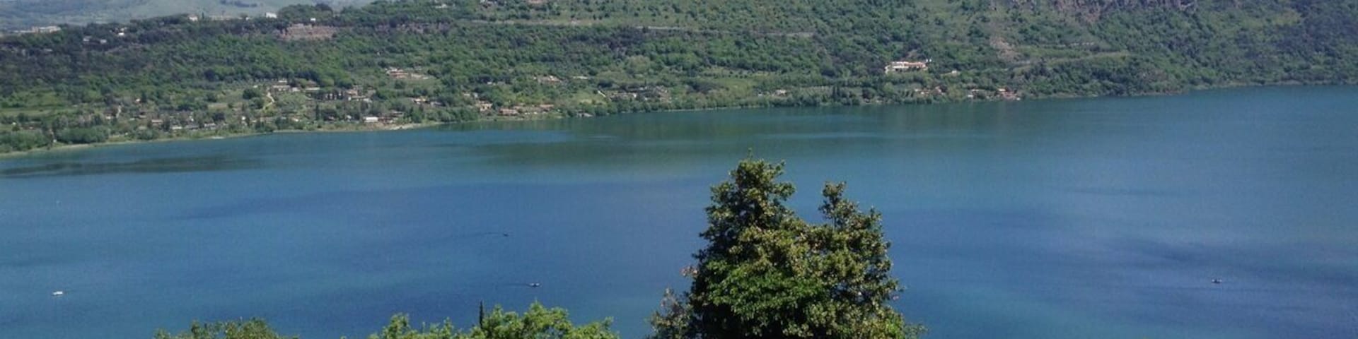The lake where the Pope has his summerhouse. Was breathtaking