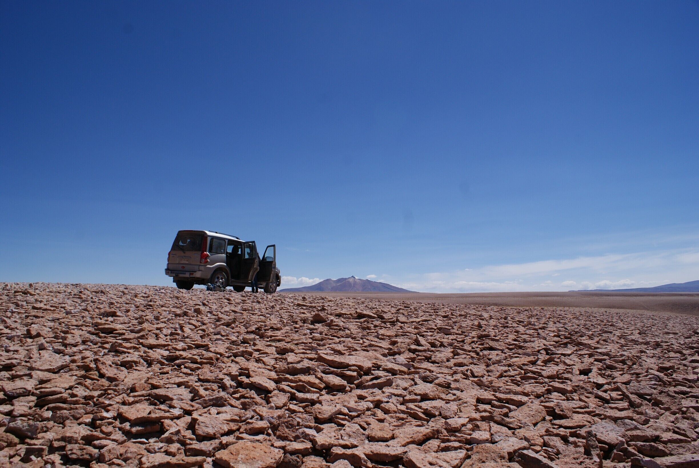 The stunning Salar de Tara in northern Chile, just outside of San Pedro de Atacama.