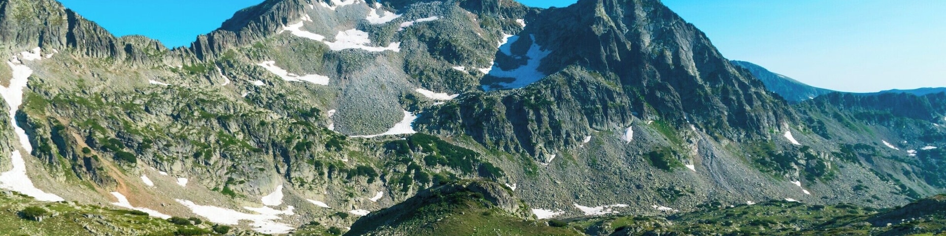 Kamenitza peak in Pirin mountain. The photo was taken near "Tevno ezero" shelter. #mountain #Pirin #Bulgaria #Tevno #hiking