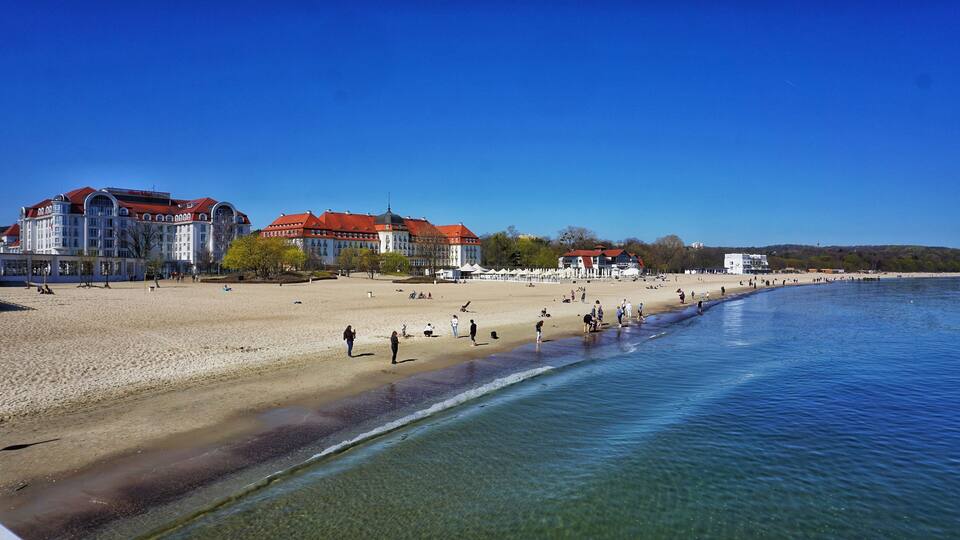 Sopot at Baltic Sea - Poland