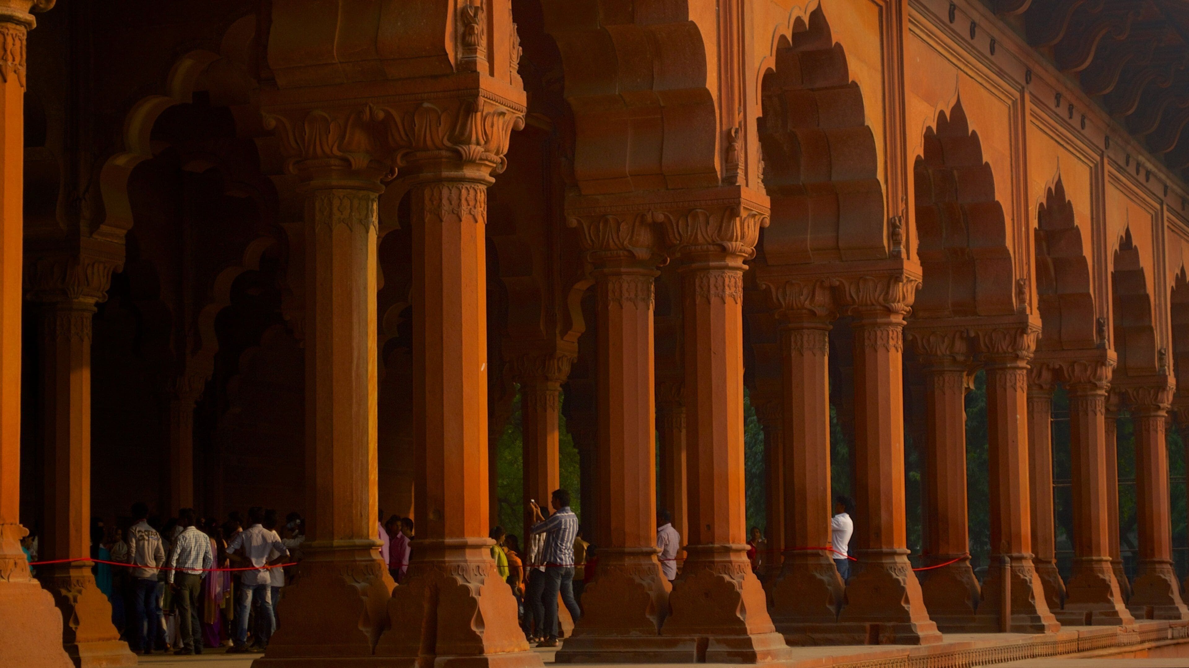 Red Fort featuring heritage elements