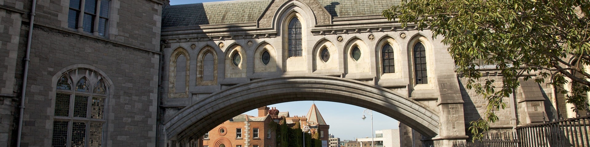 Christ Church Cathedral stands majestic in Dublin, showcasing Gothic architecture and historical significance