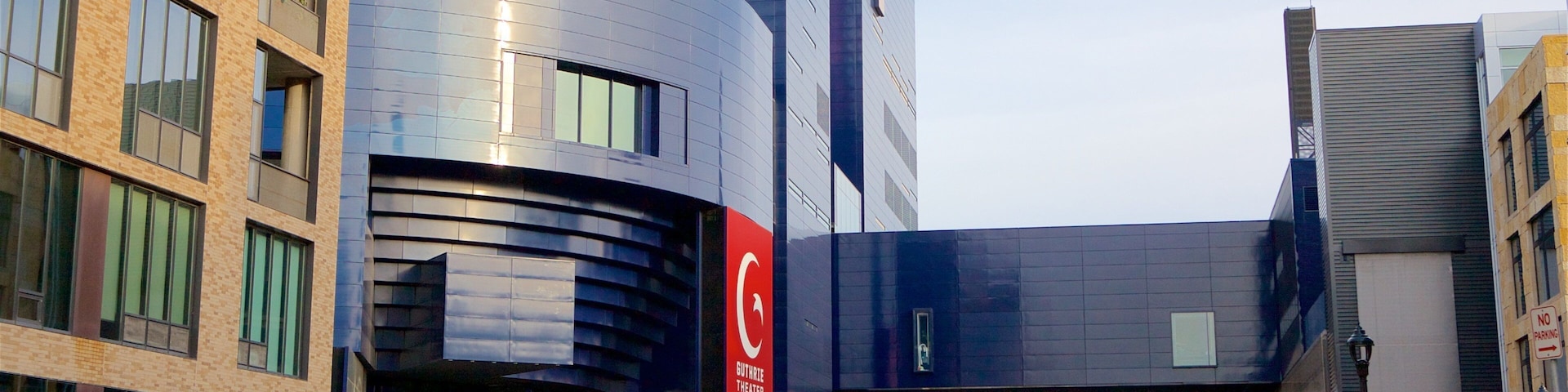 Teatro Guthrie caracterizando uma cidade