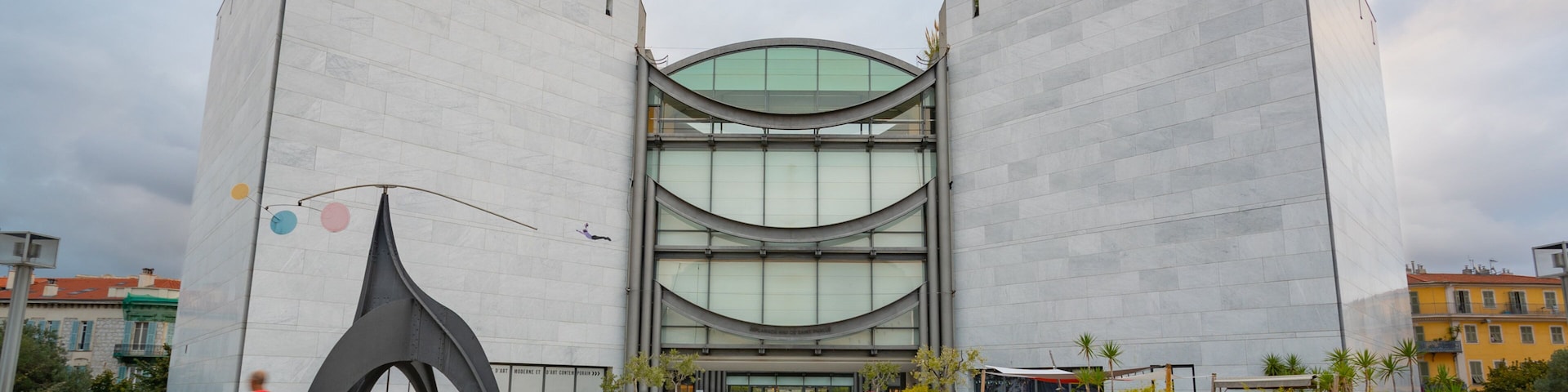 Museum of Modern and Contemporary Art which includes outdoor art and modern architecture