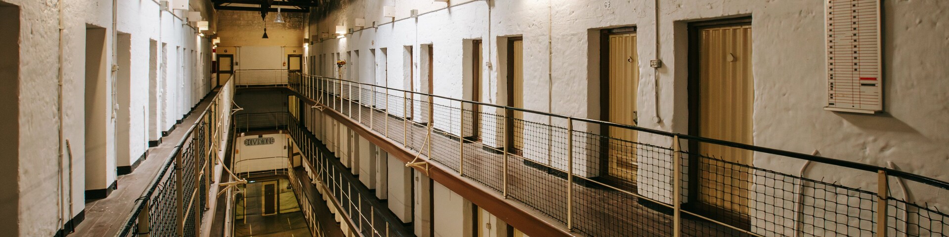 Fremantle Prison showing interior views and heritage elements