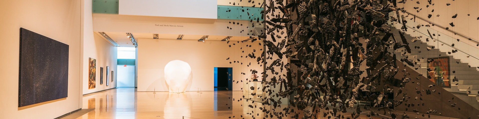 Phoenix Art Museum which includes art and interior views