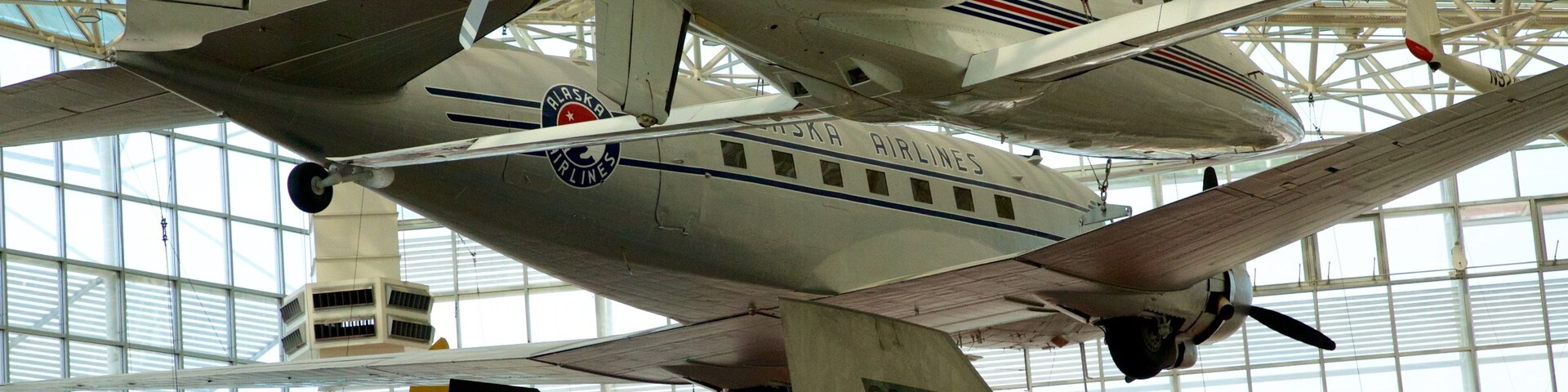 Museum of Flight which includes interior views