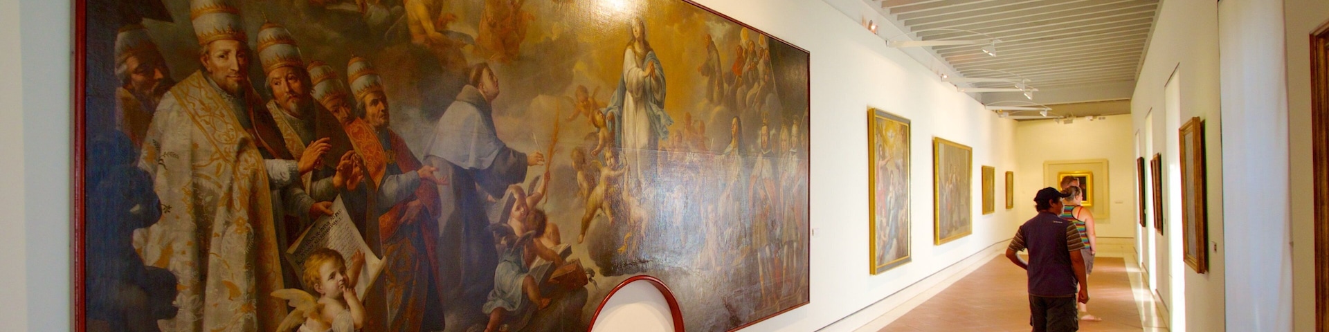 Museum of Fine Arts featuring interior views and art