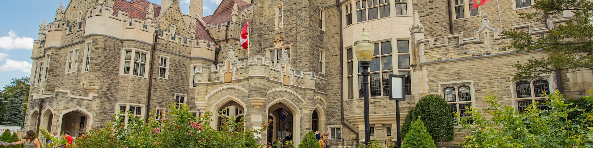 Casa Loma featuring heritage architecture and chateau or palace
