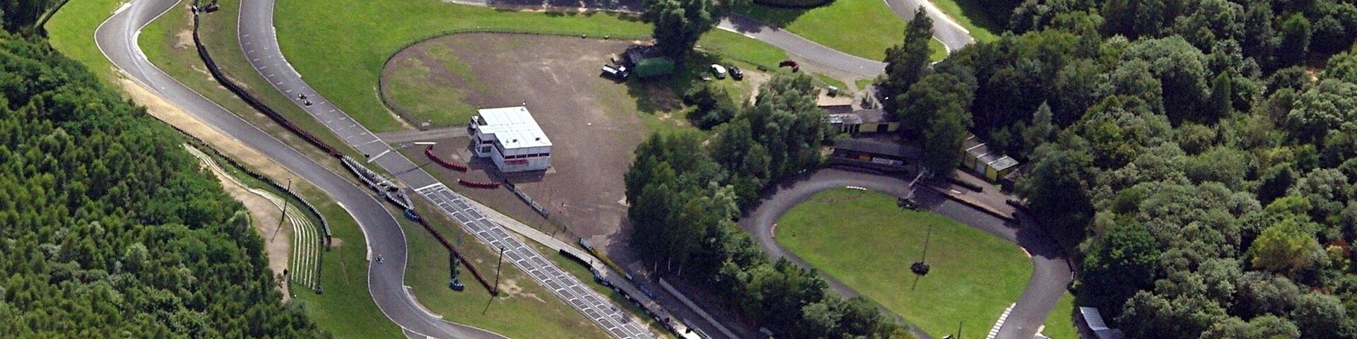 Aerial view of the Erftlandring near Kerpen.