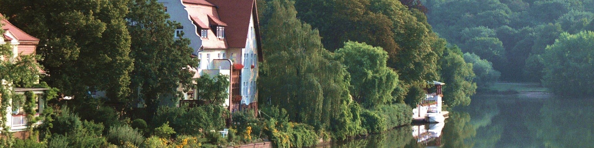 Halle (Saale), the Saale nearby Kröllwitz