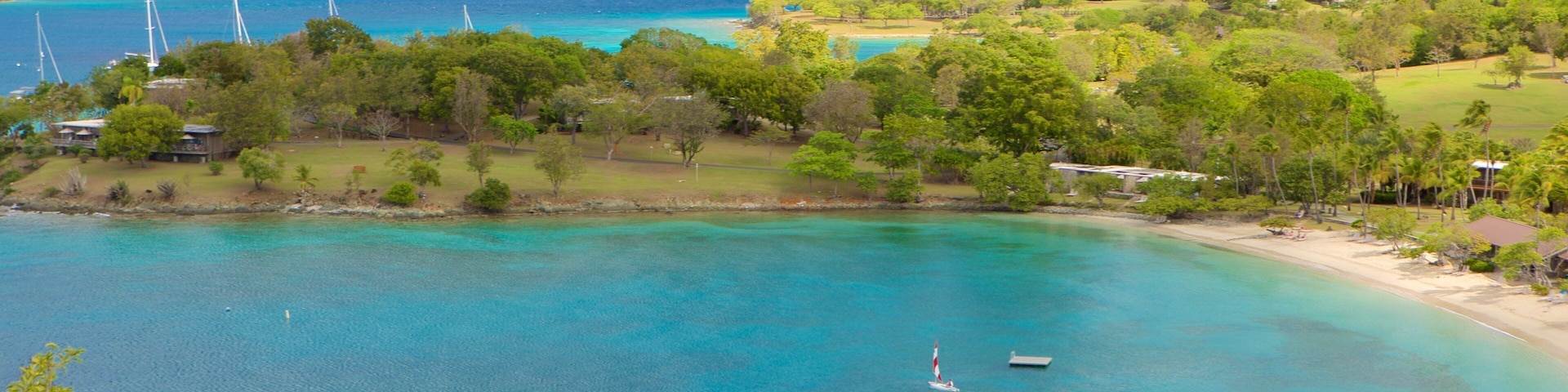 Virgin Islands National Park showing a bay or harbor