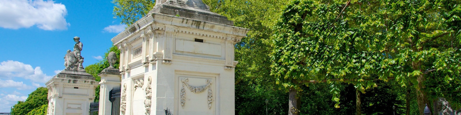Brussels Park showing a park and a city