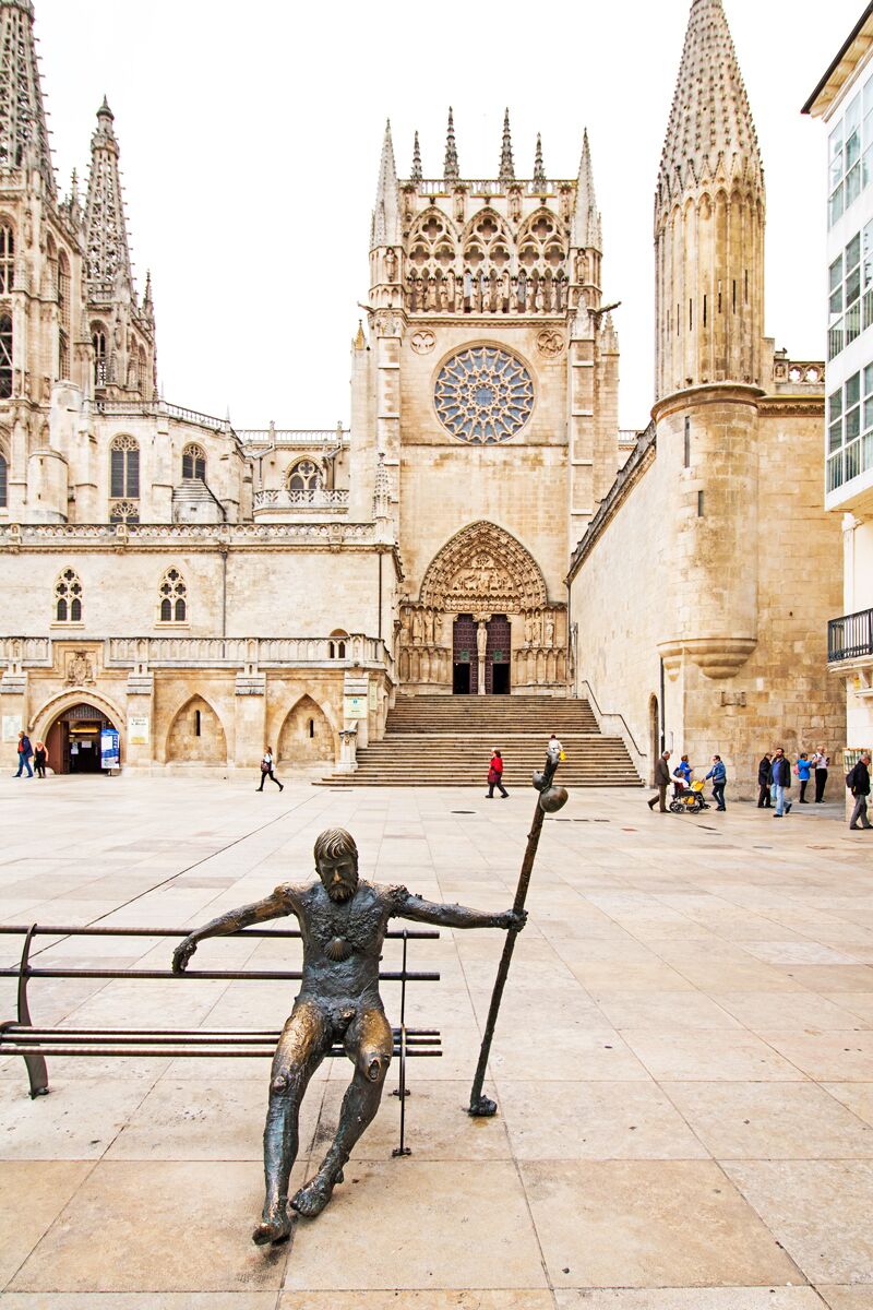 One in a series of views on Burgos Cathedral, located in the city of Burgos in North-West Spain.
