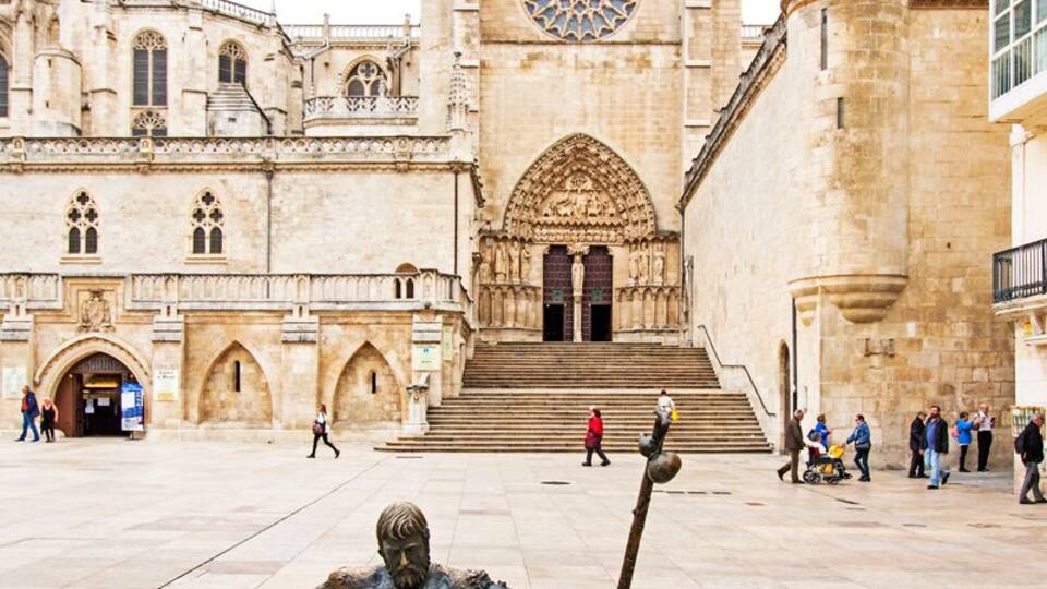 One in a series of views on Burgos Cathedral, located in the city of Burgos in North-West Spain.