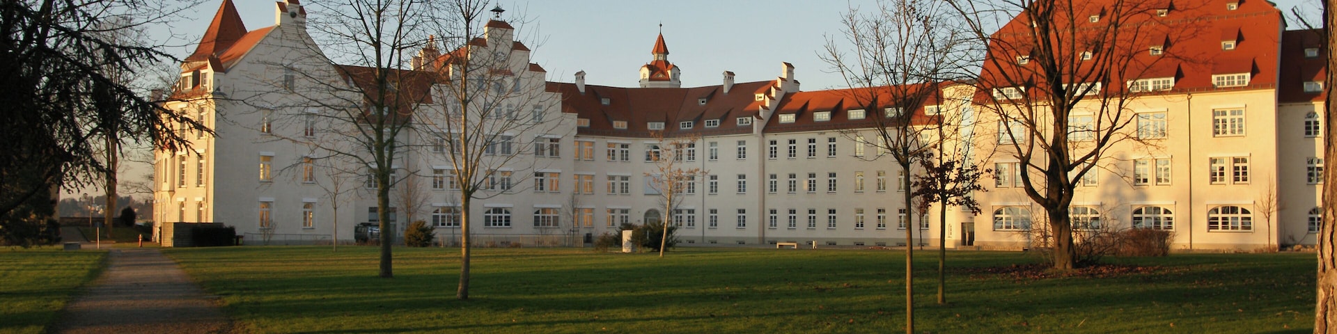 Medicalcenter auf der Insel Lindau. Bezeichnet 1903