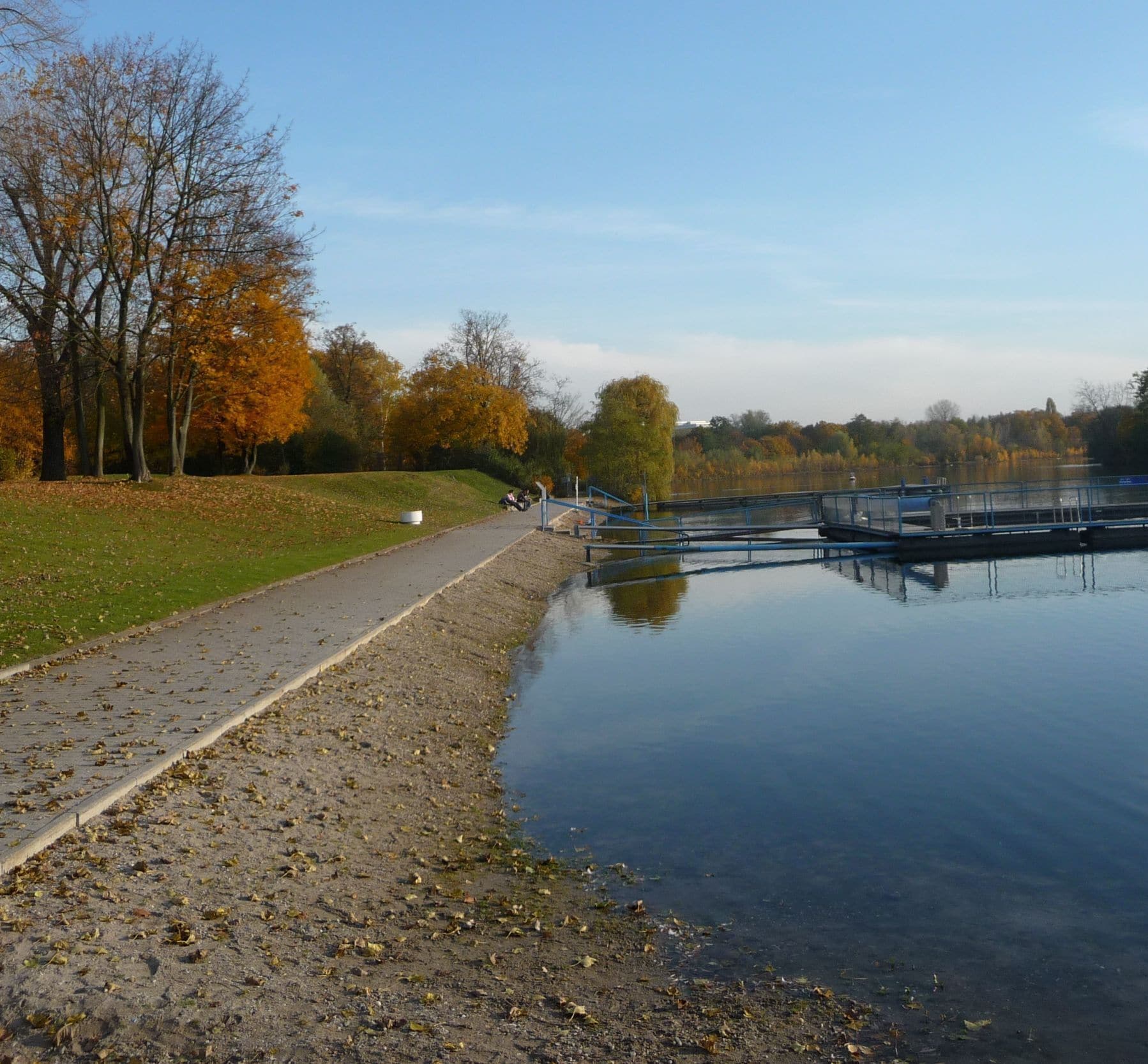 Badebereich an der Großen Blies