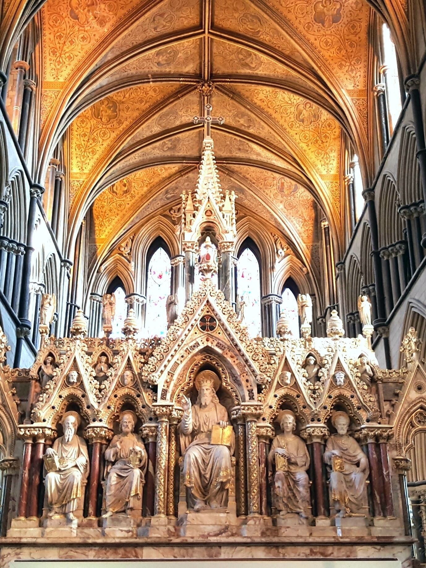 'The High Altar' at the beautiful Worcester Cathedral.