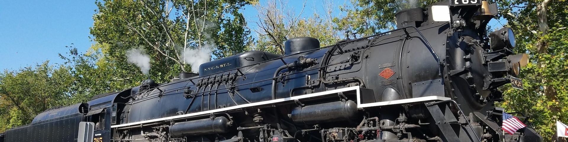 The 765 making it's annual visit to the CVNP.