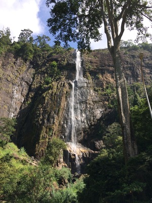 2nd tallest waterfall in Sri Lanka