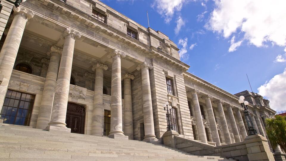 Parliament House which includes heritage architecture