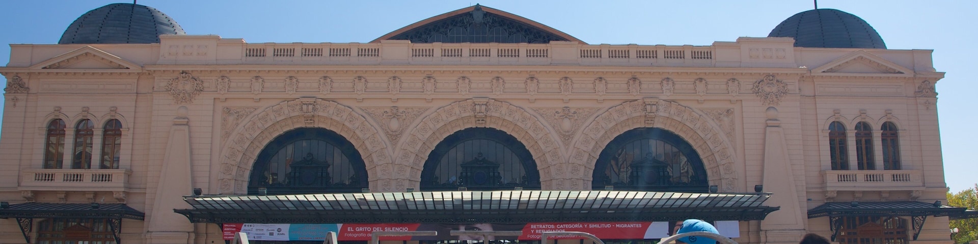 Santiago featuring a city