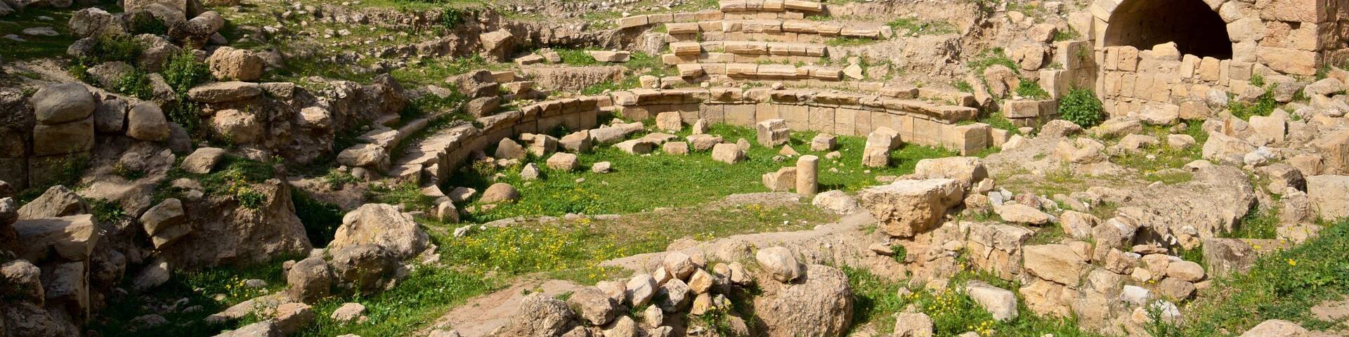 Museu de Pela caracterizando elementos de patrimônio e uma ruína