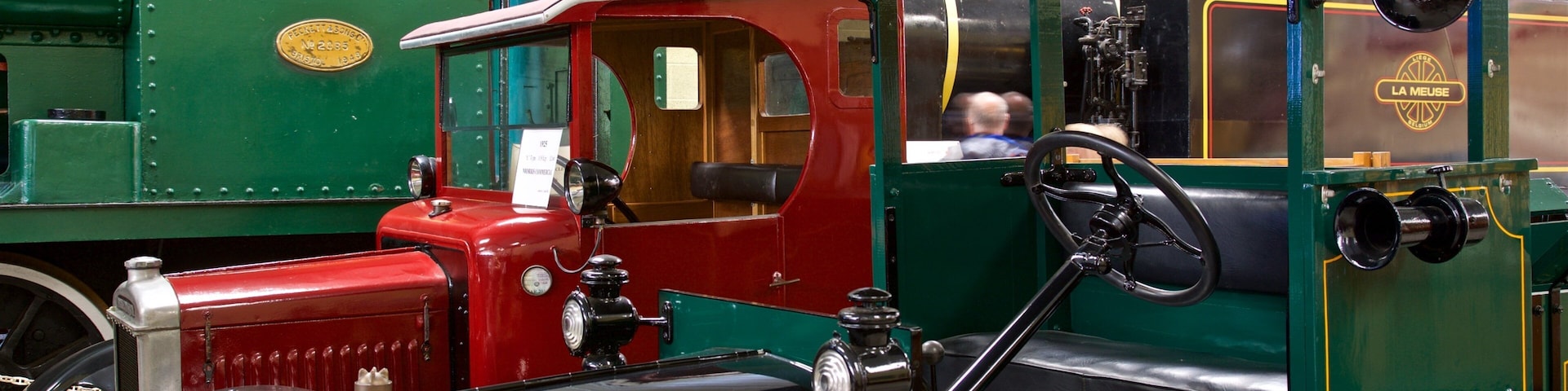 The Pallot Steam, Motor & General Museum featuring heritage elements and interior views