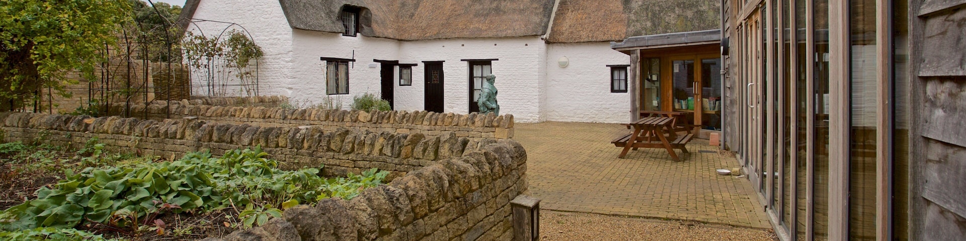 John Clare Cottage mostrando uma casa