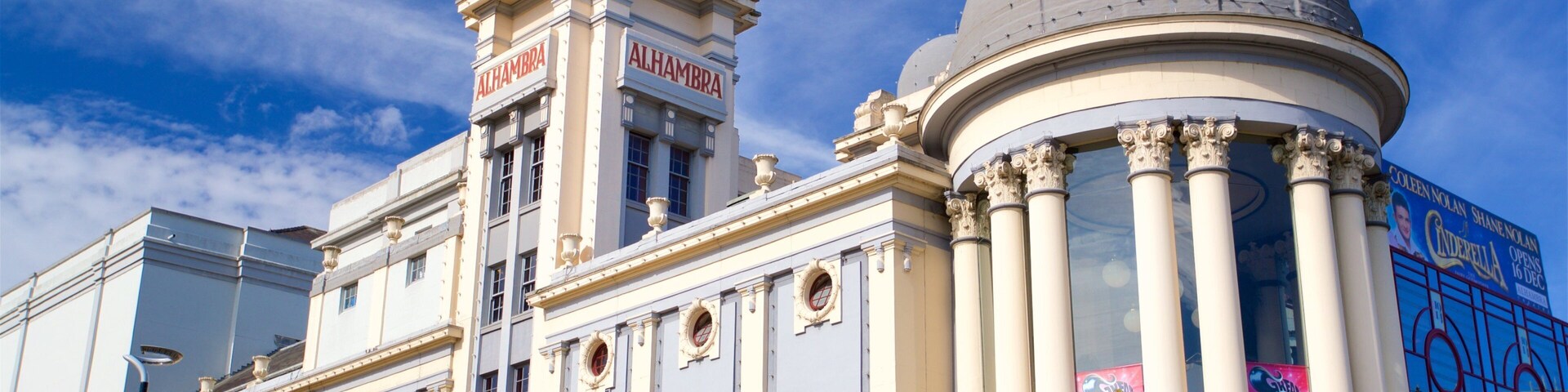 Alhambra Theatre showing heritage elements