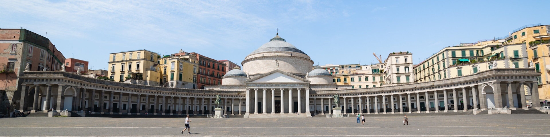 Pontificia Reale Basilica di San Giacomo degli Spagnoli showing a church or cathedral, heritage architecture and a square or plaza