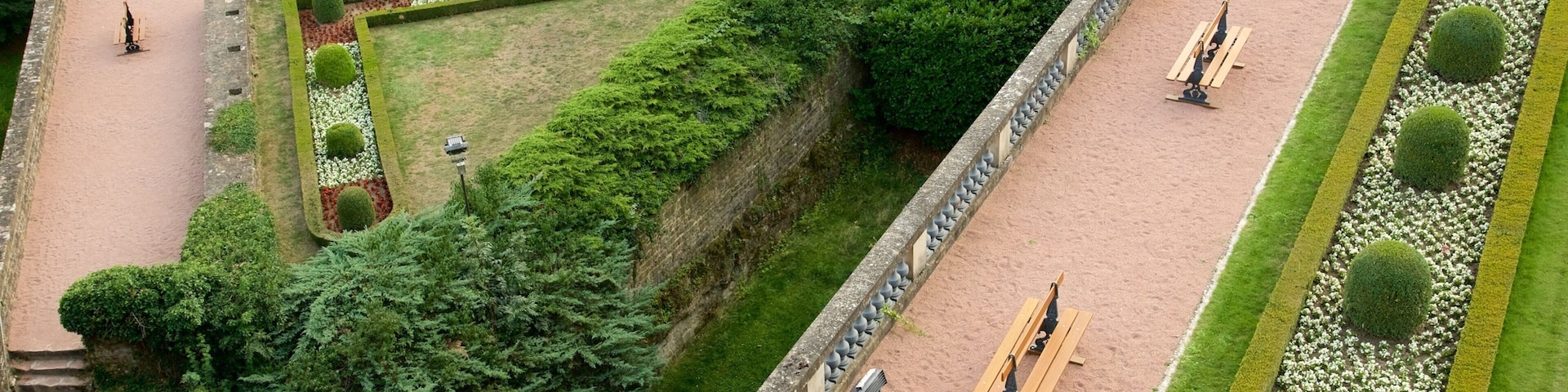 Luxembourg featuring a garden