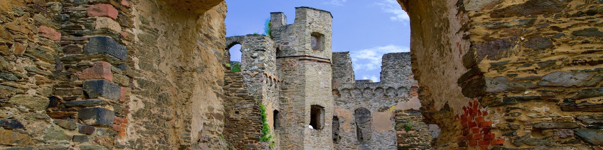 Rheinfels Castle showing heritage architecture