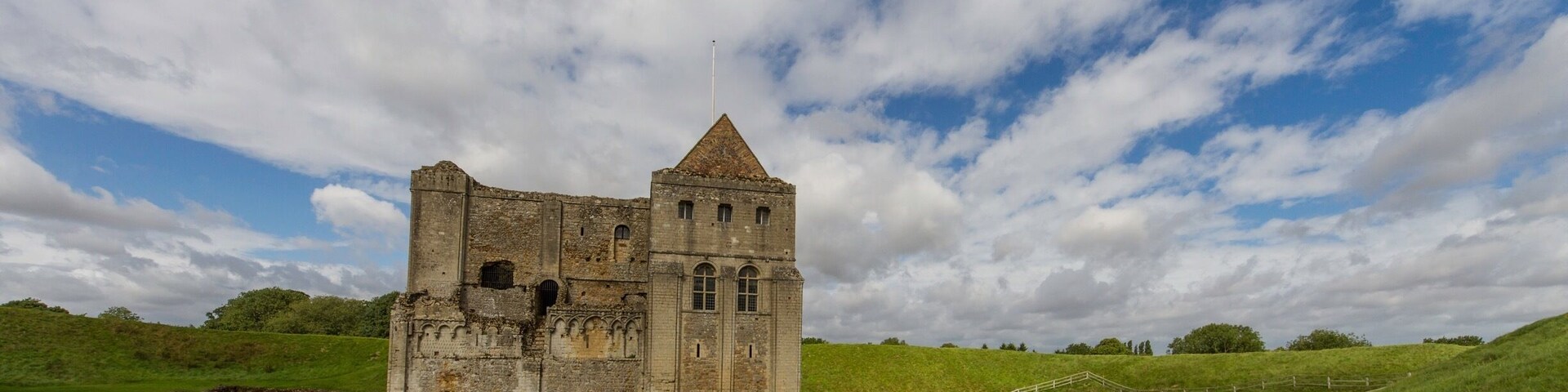 Entrance fee is payable but the earth mound that surrounds the castle gives opportunity for shots from 360 degrees, inside the castle is open for exploring too.