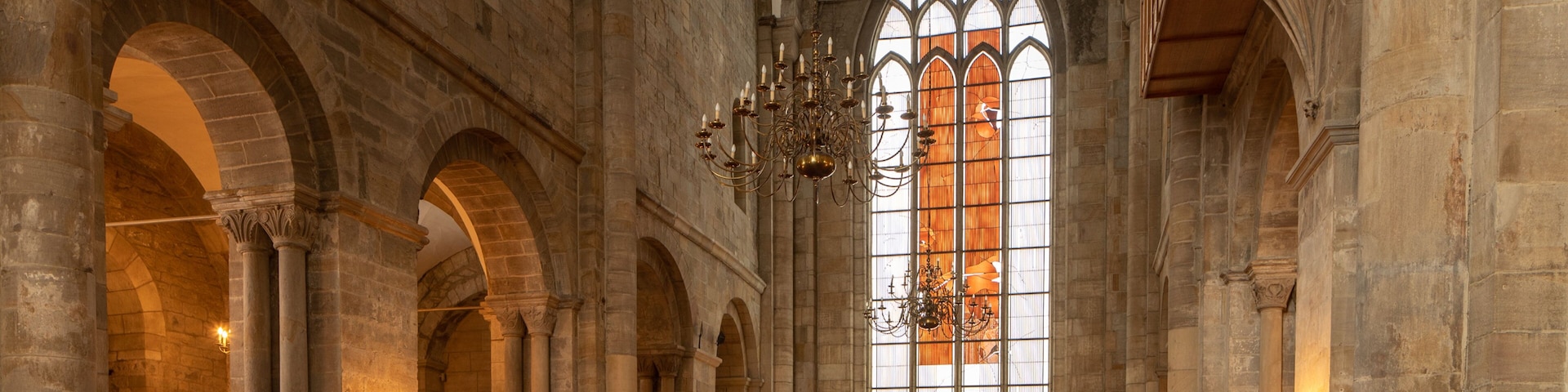 St. Marienkirche featuring interior views, heritage elements and a church or cathedral