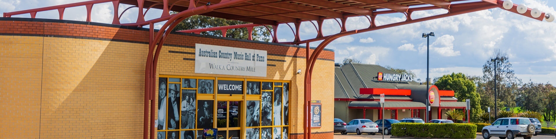 Australian Country Music Hall of Fame which includes a small town or village