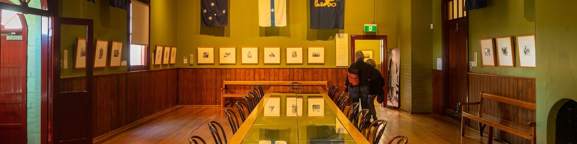 The Sir Henry Parkes Museum which includes interior views and heritage elements as well as a couple