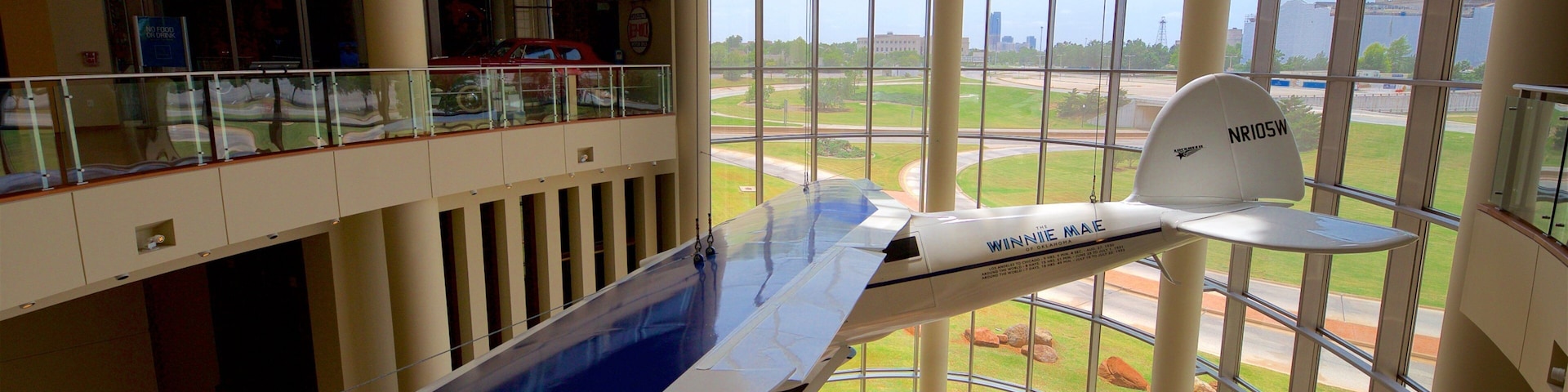 Oklahoma History Center que inclui vistas internas e elementos de patrimônio