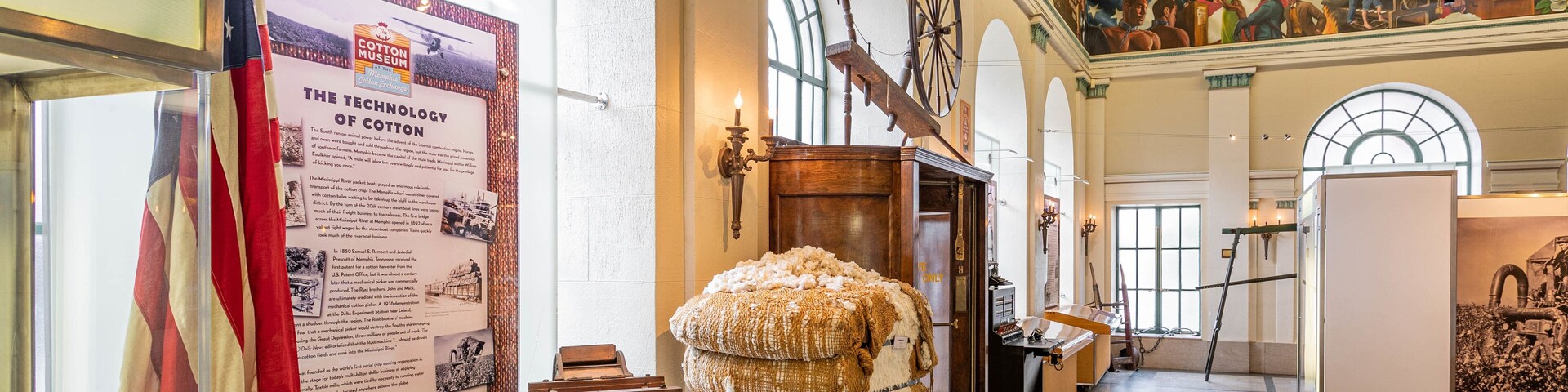 The Cotton Museum at the Memphis Cotton Exchange