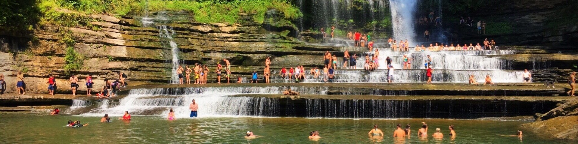 Cummings Falls. A well known swimming hole in Middle Tennessee. #springfun