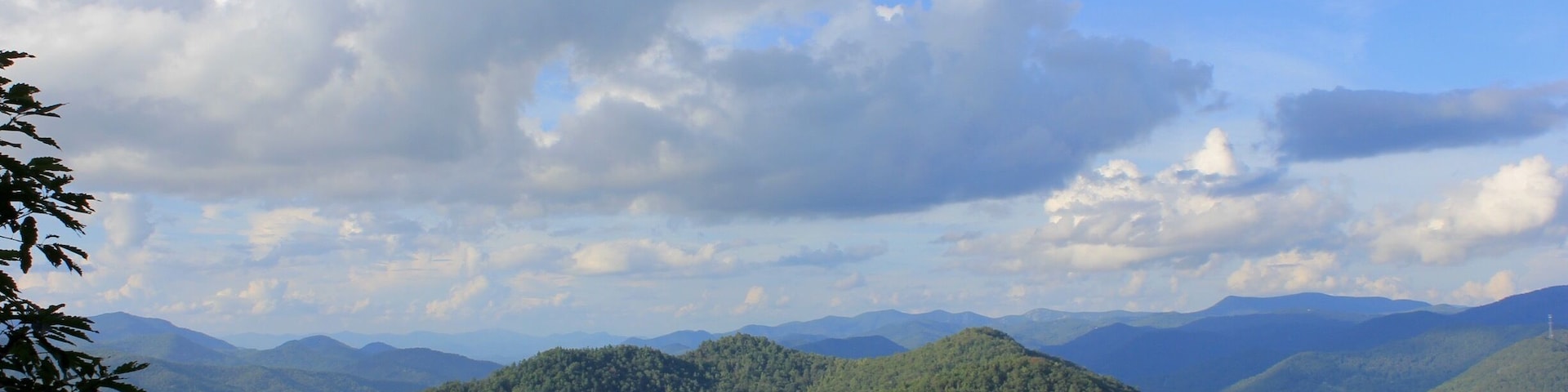 Black Rock Mountain State Park, Georgia's highest State Park. This view is looking north towards North Carolina.
