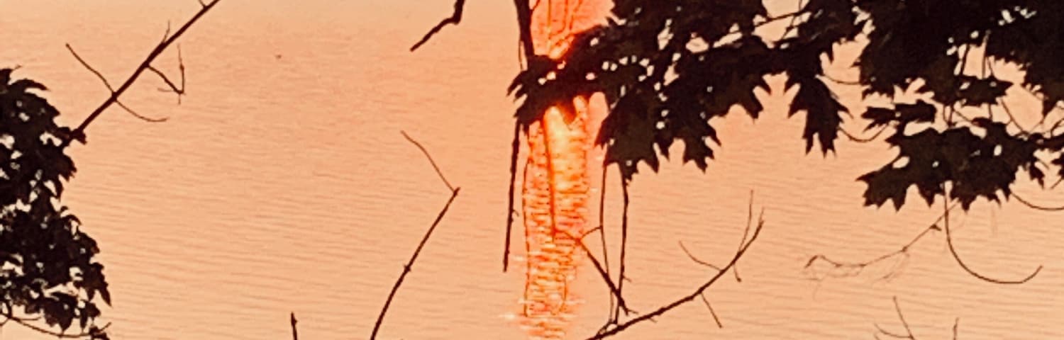 It really does pay off to wake up early and catch the sunrise. To behold the glory of God at the start of a new day. Interlochen State Park is one of our favorite places to pitch a tent. #michigancamping #michigan #sunrise