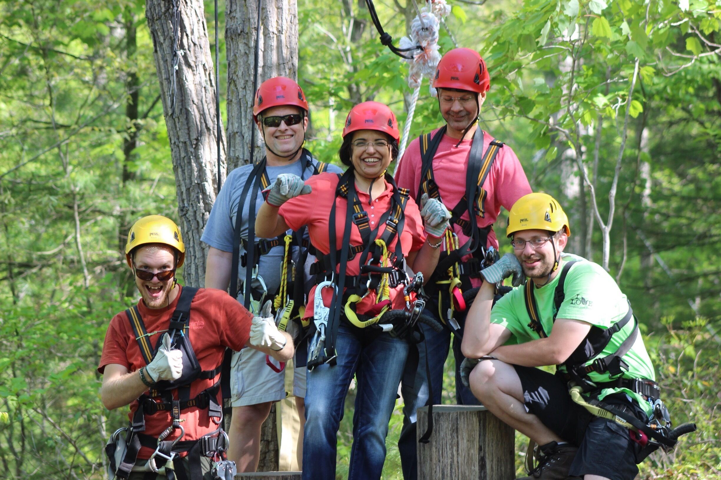 We did the canopy tour today. It was loads of fun , we zipped through 8 lines, two bridges and 2 hikes. Great adventure:)
