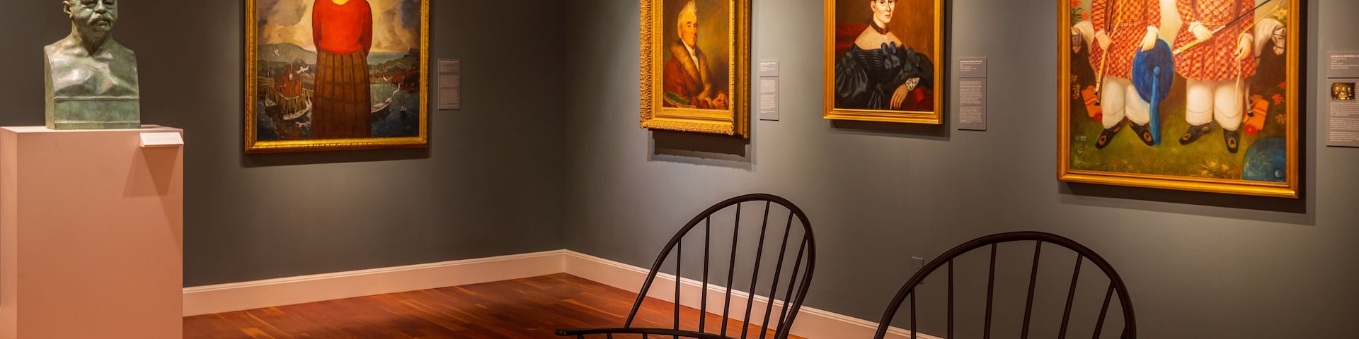 Cape Ann Museum featuring art and interior views