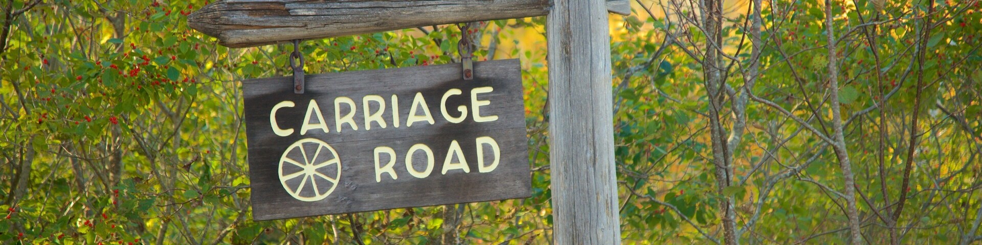 Bar Harbor caracterizando sinalização